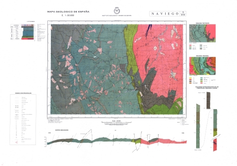 Geological Map of Spain. Scale 1:50.000 - Sheet 75 - GEDREZ