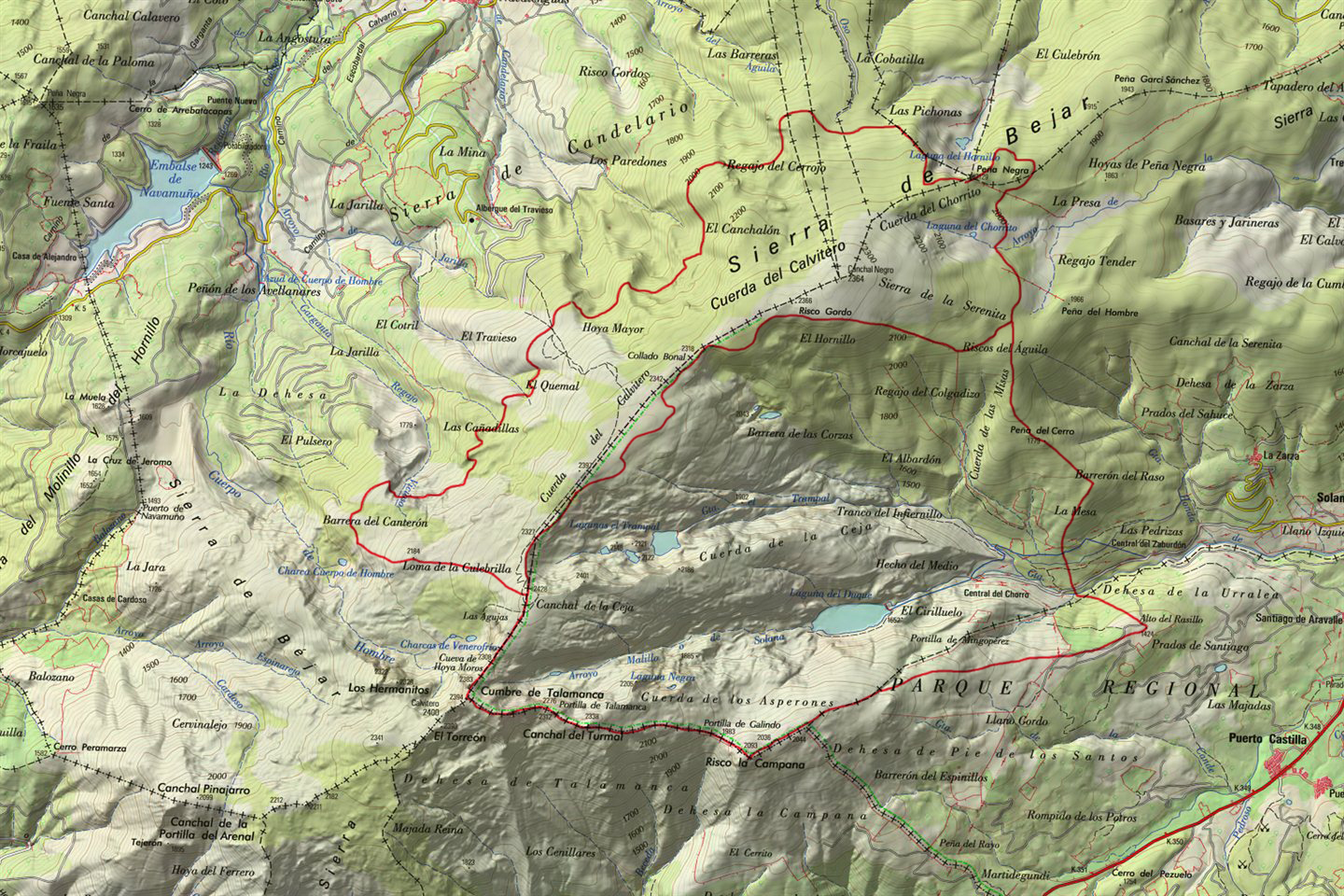 IELIG - CI081: Superficie de Cumbres de la Sierra de Béjar y complejo ...