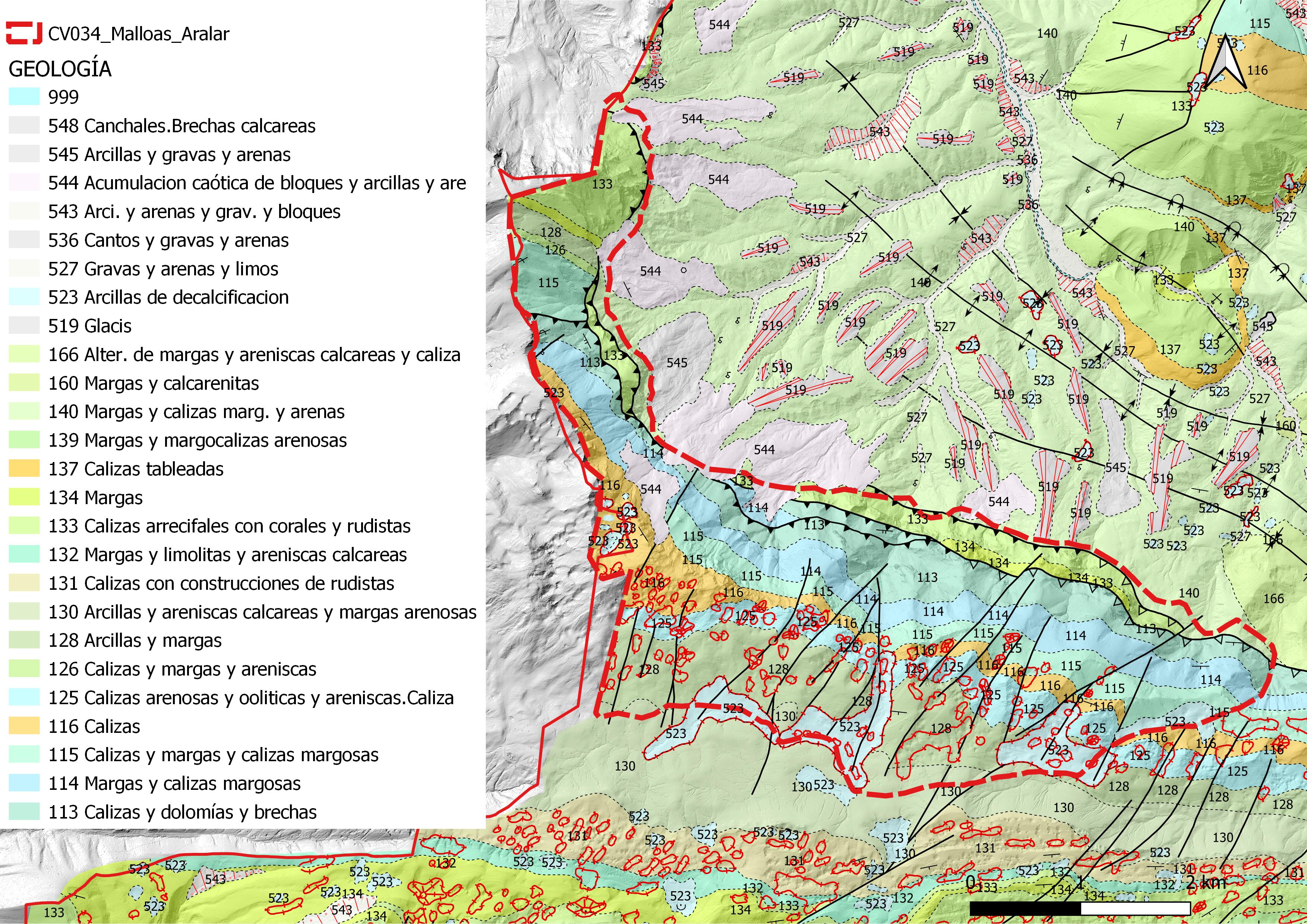 IELIG - CV034: Cabalgamiento frontal de las Malloas de Aralar