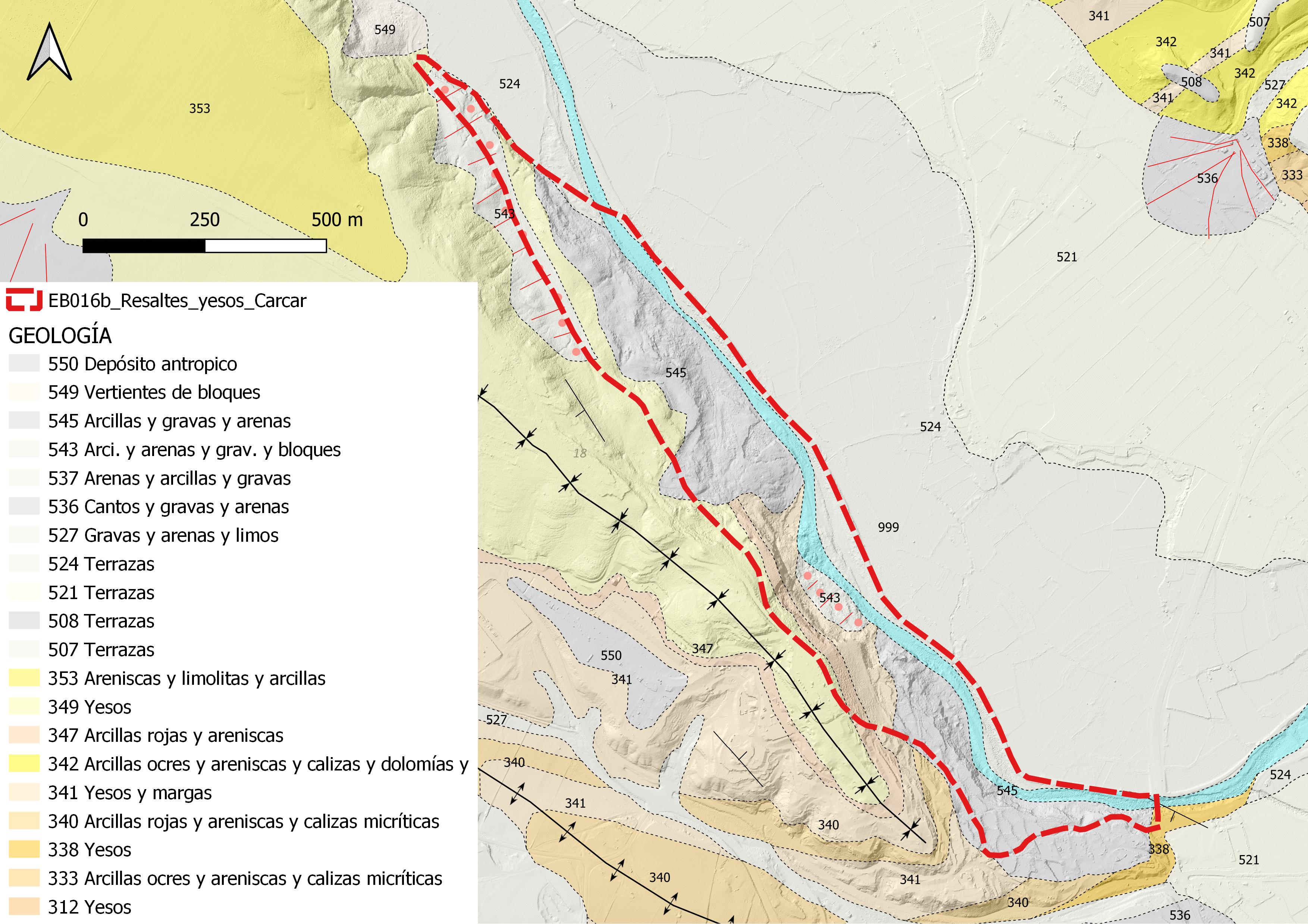 IELIG - EB016b: Escarpes en yesos oligomiocenos de Cárcar y Andosilla