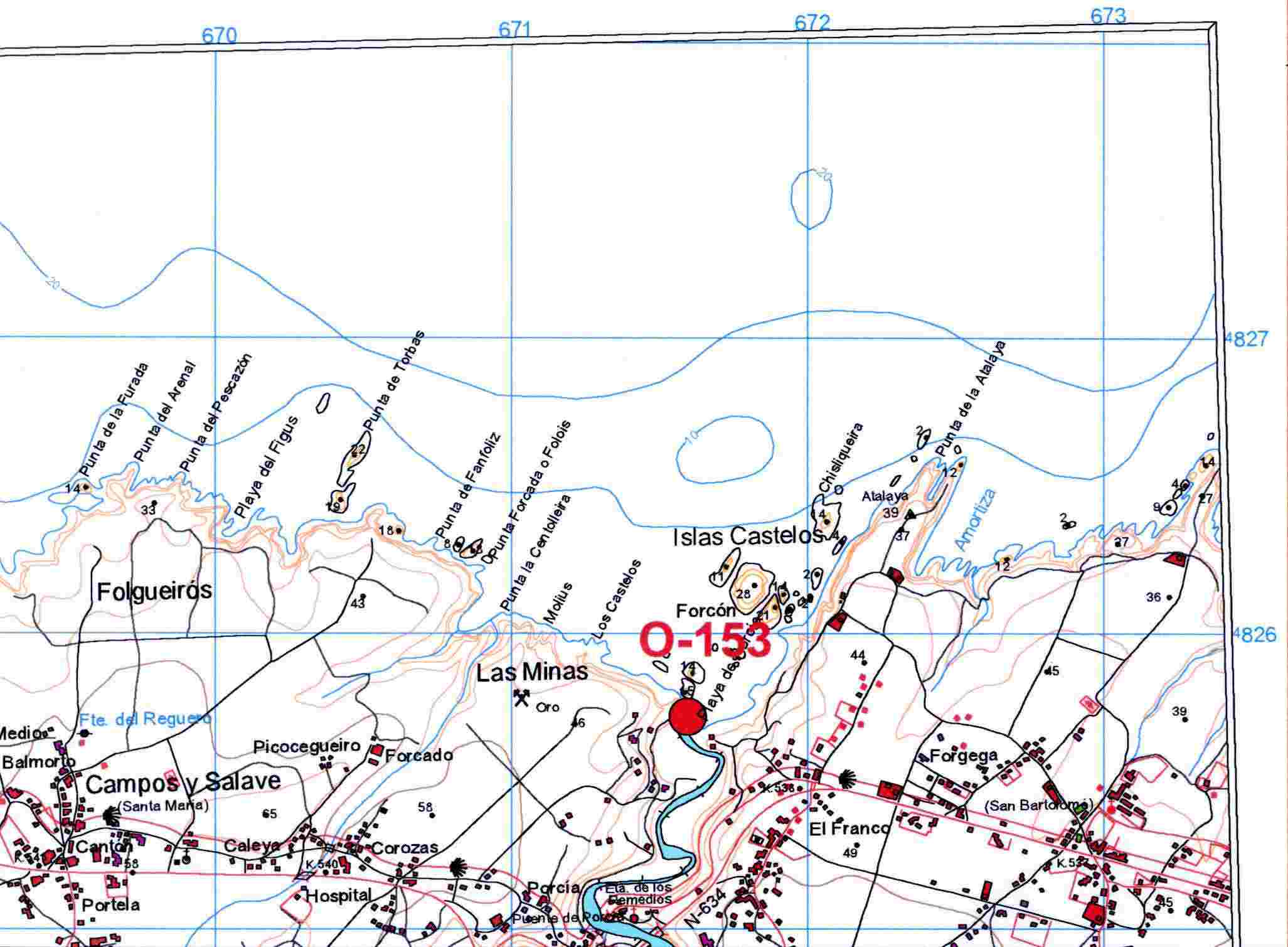 IELIG - AL025: Desembocadura del río Porcía