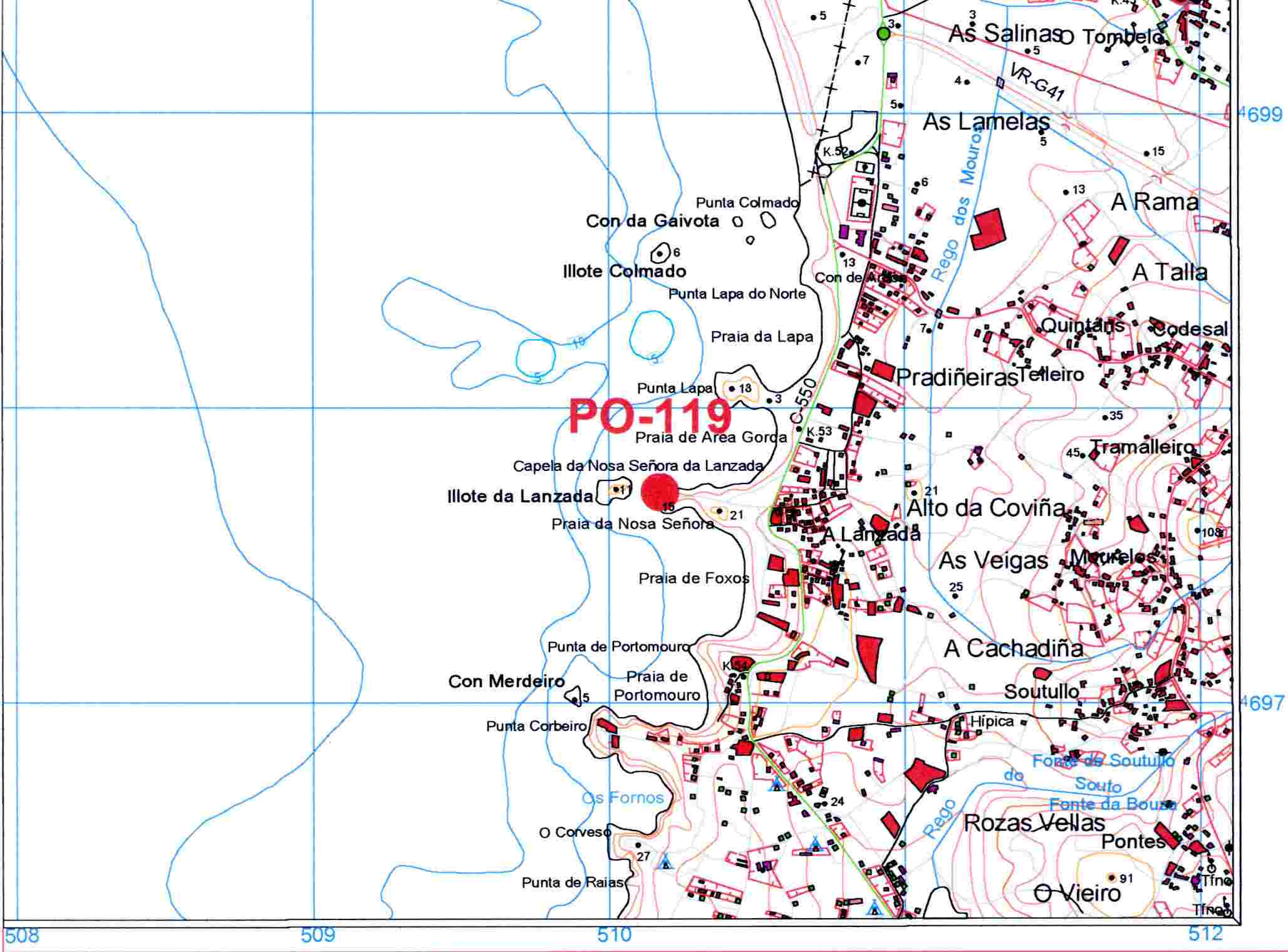 IELIG - GM065: Contacto entre la granodiorita de Caldas de Reis y el ...