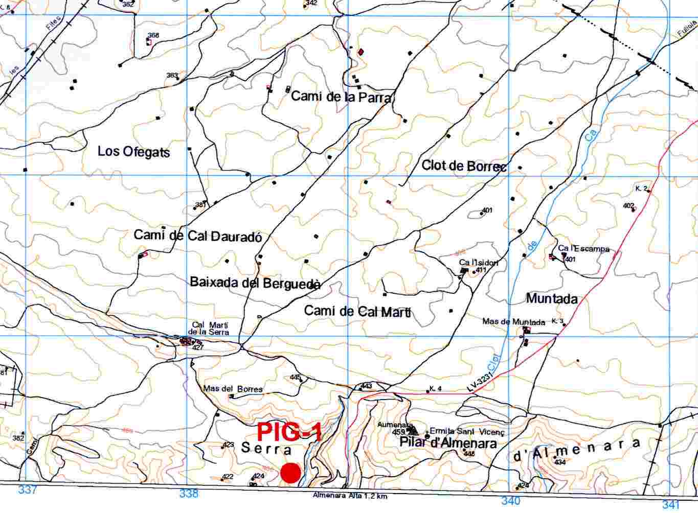 IELIG - EBs067: Laminación convoluta de Almenara Alta