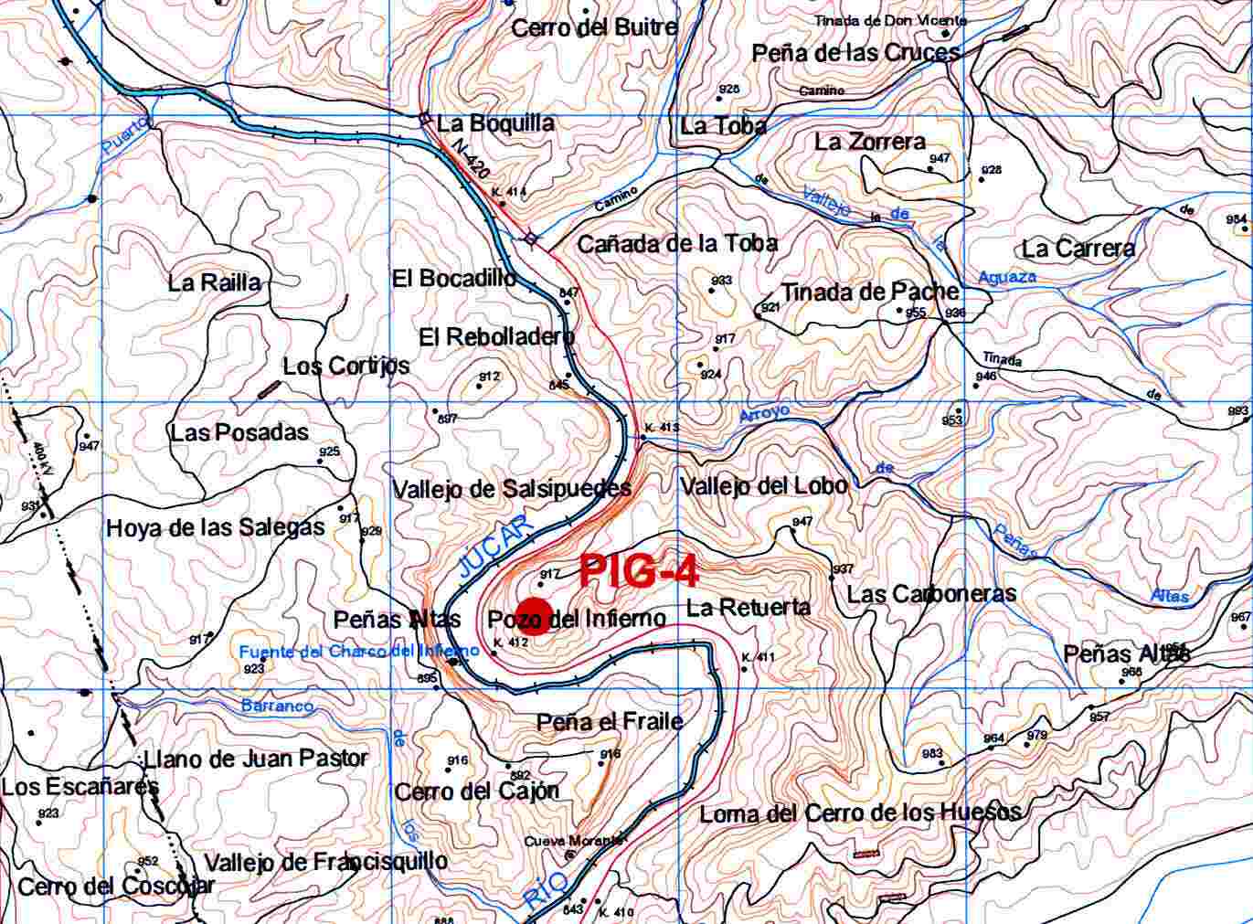 IELIG - TMs084: Curso del río Júcar en Peña del Fraile