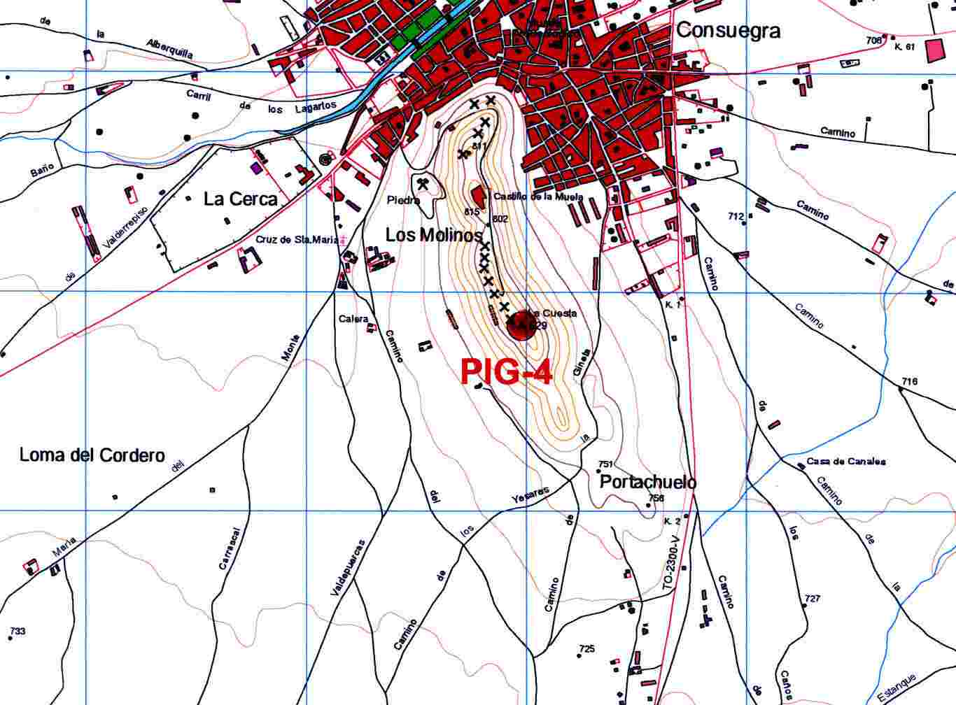 IELIG - CI210: Inselberg del Cerro del Castillo de Consuegra