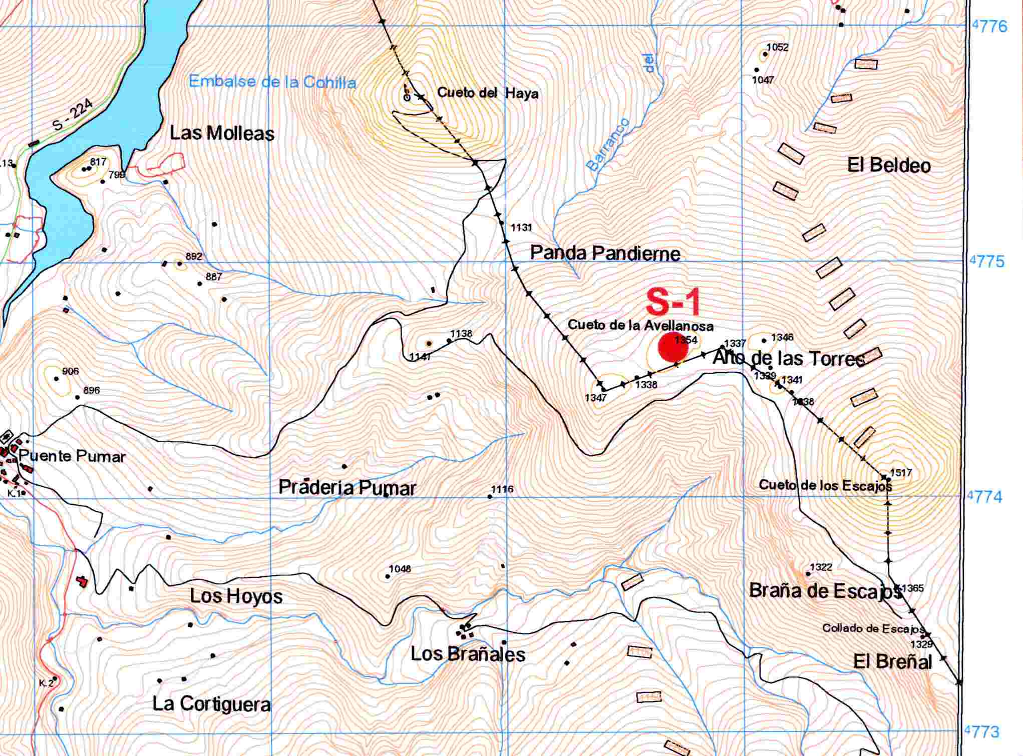 IELIG - CAs047: Turberas del Cueto de la Avellanosa