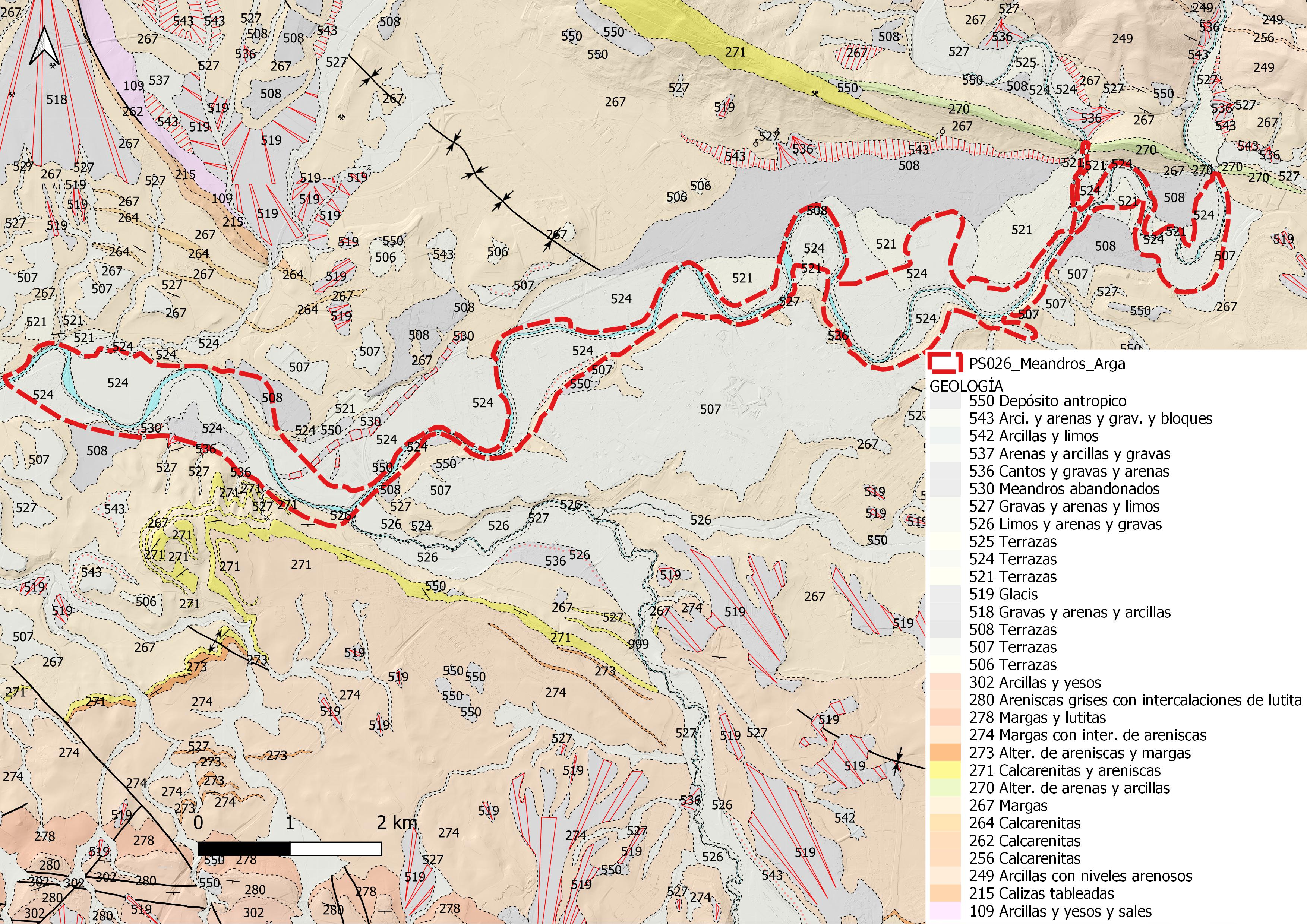 IELIG - PS026: Meandros y terrazas del río Arga en Pamplona